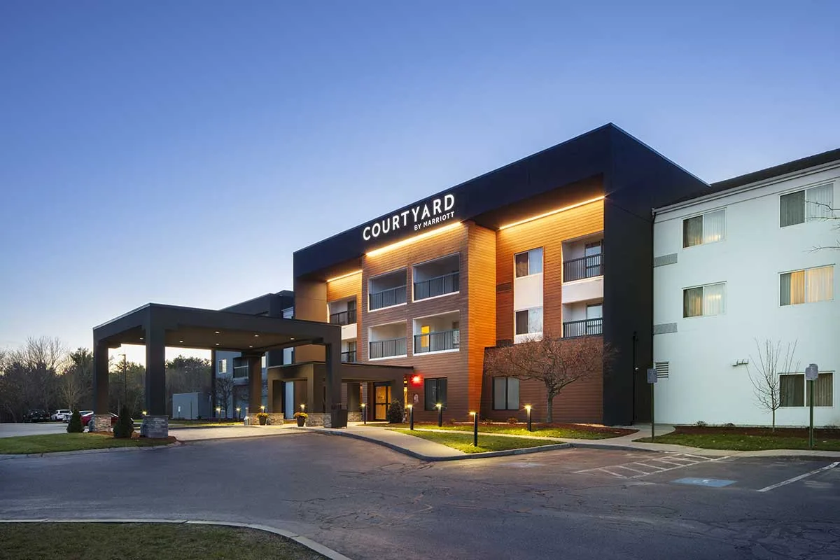 Courtyard Marriott Exterior Renovations Courtyard By Marriott Signals